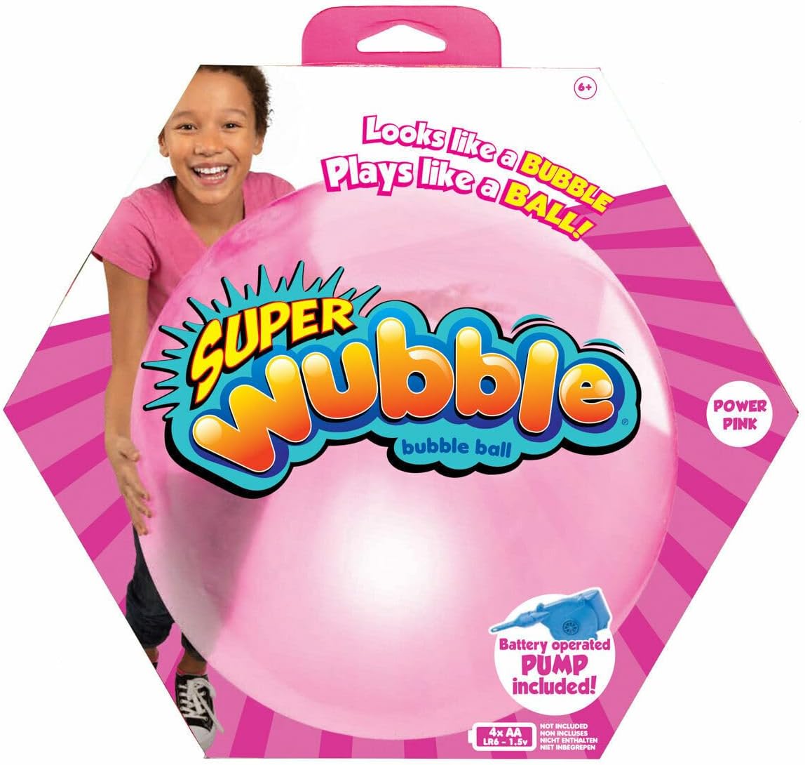 Amazon | Super Wubble With Pump Giant 80cm Inflatable Ball | ビーチボール | おもちゃ