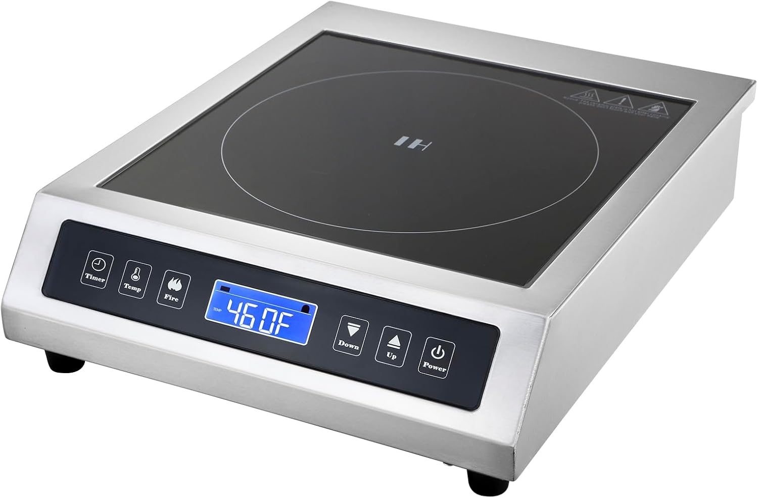 Amazon.com: Commercial Induction Cooktop, Portable Electric Countertop ...