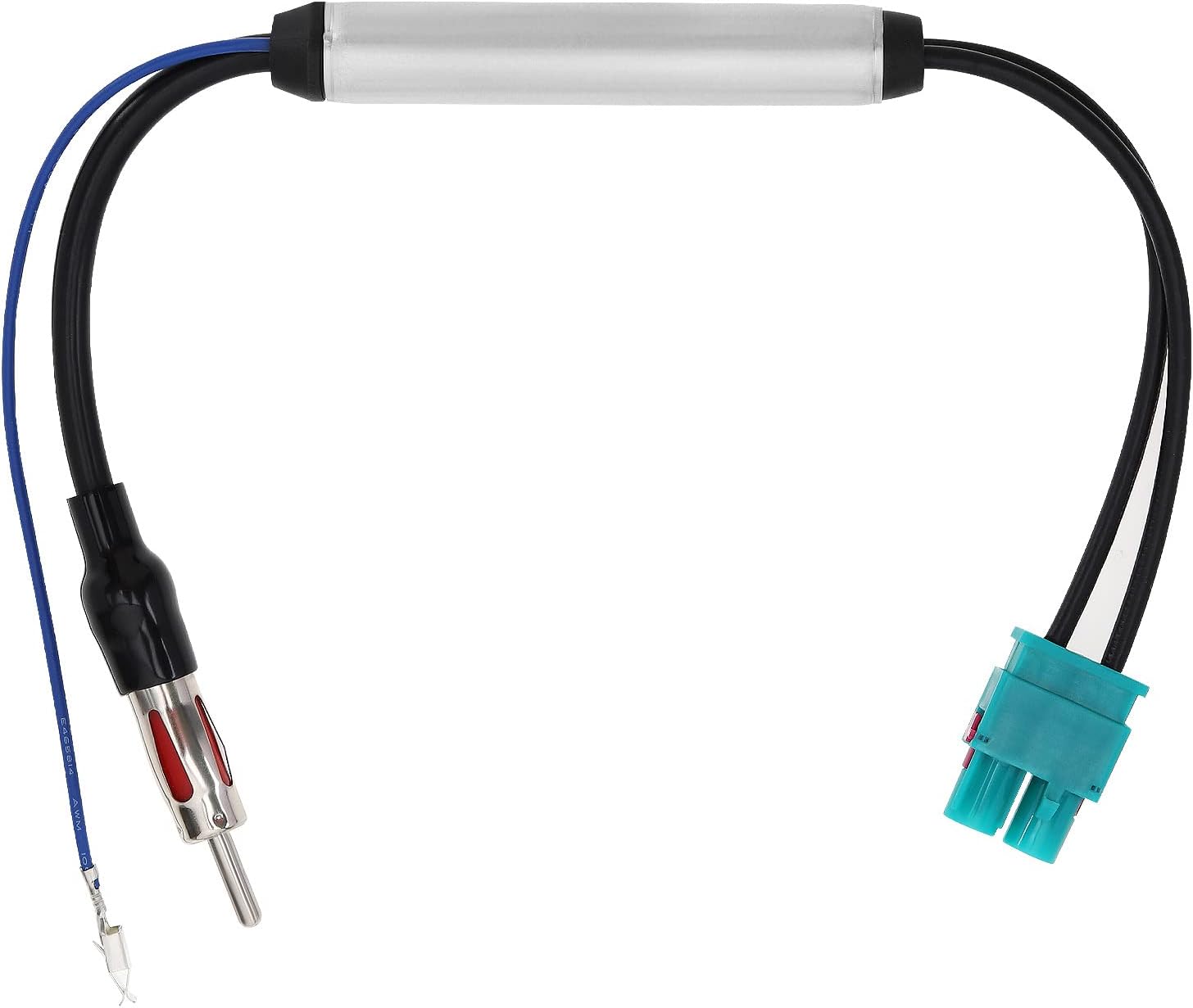 Create idea Car Stereo FM AM Antenna Signal Amplifier Double Fakra Z ...