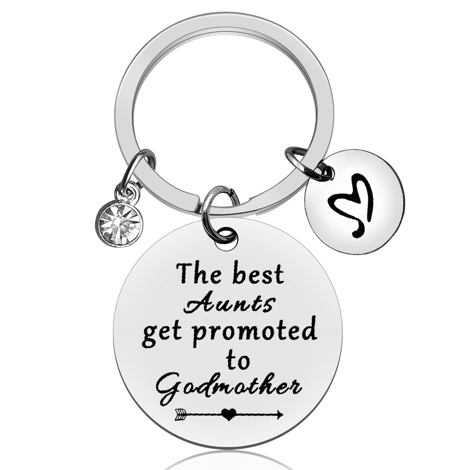 Amazon.com: Baptism Gift for Women Godmother Keychain Gift from ...