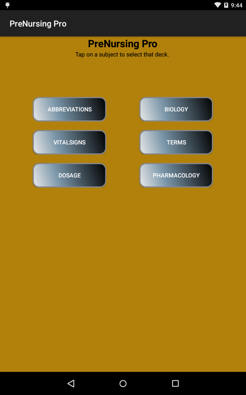 PreNursing Flashcards Pro - App on Amazon Appstore