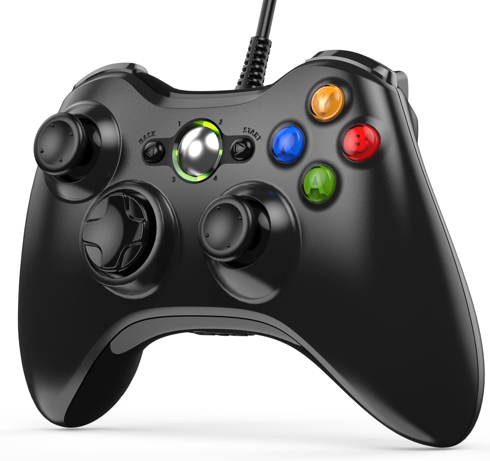 Zexrow Controller für Xbox 360 – Kabelgebundener Gamepad mit USB-Kabel ...