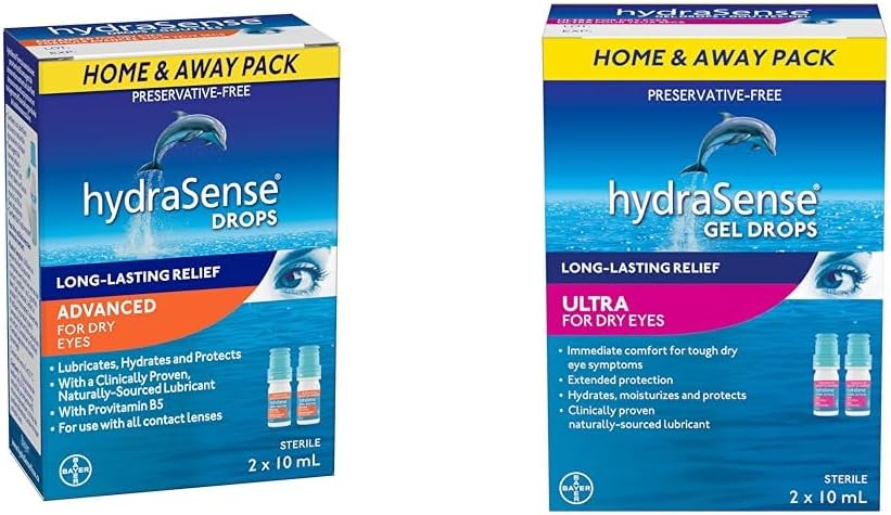 HydraSense Advanced Eye Drops, For Dry Eyes, Preservative Free ...