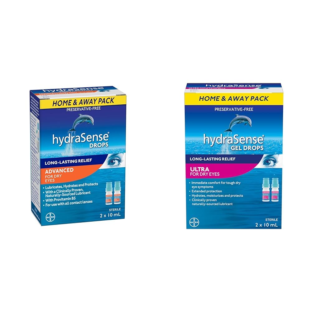 HydraSense Advanced Eye Drops, For Dry Eyes, Preservative Free ...