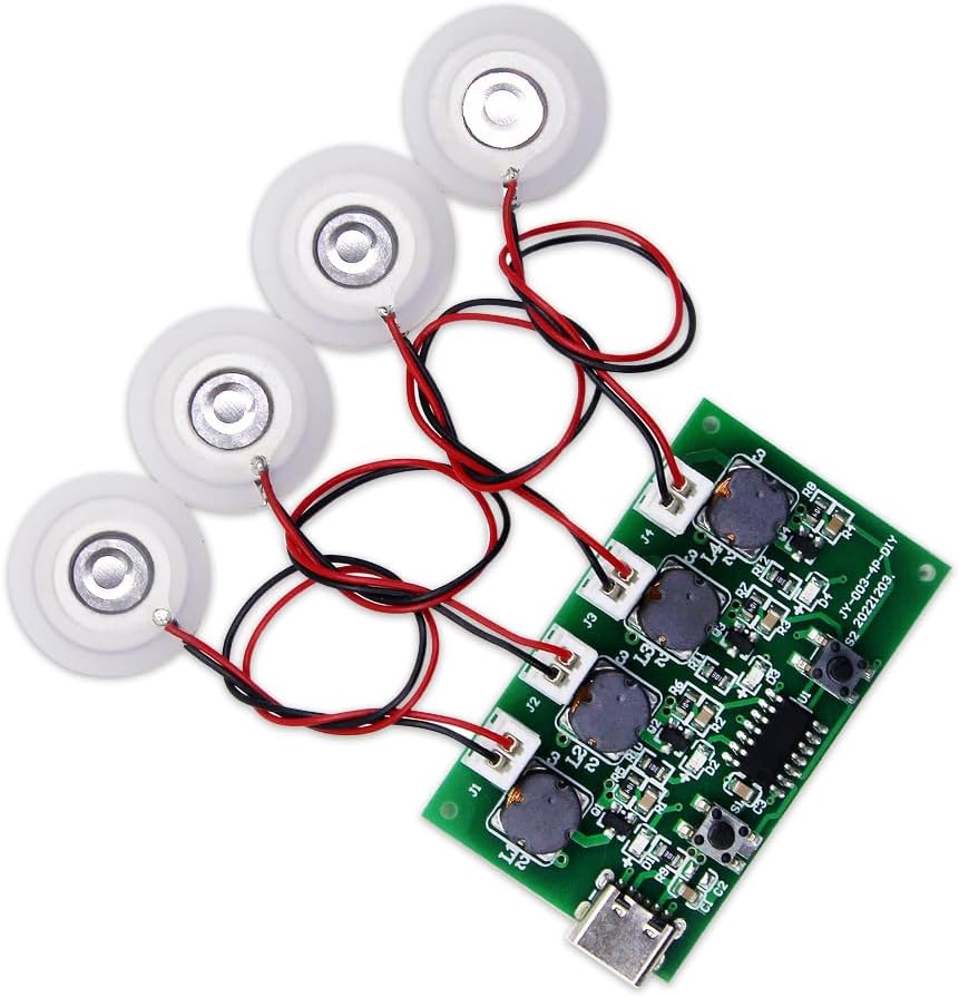 Amazon.com: ZORZA 1Pcs DIY Four-Spray Humidifier Module Kit Versatile ...