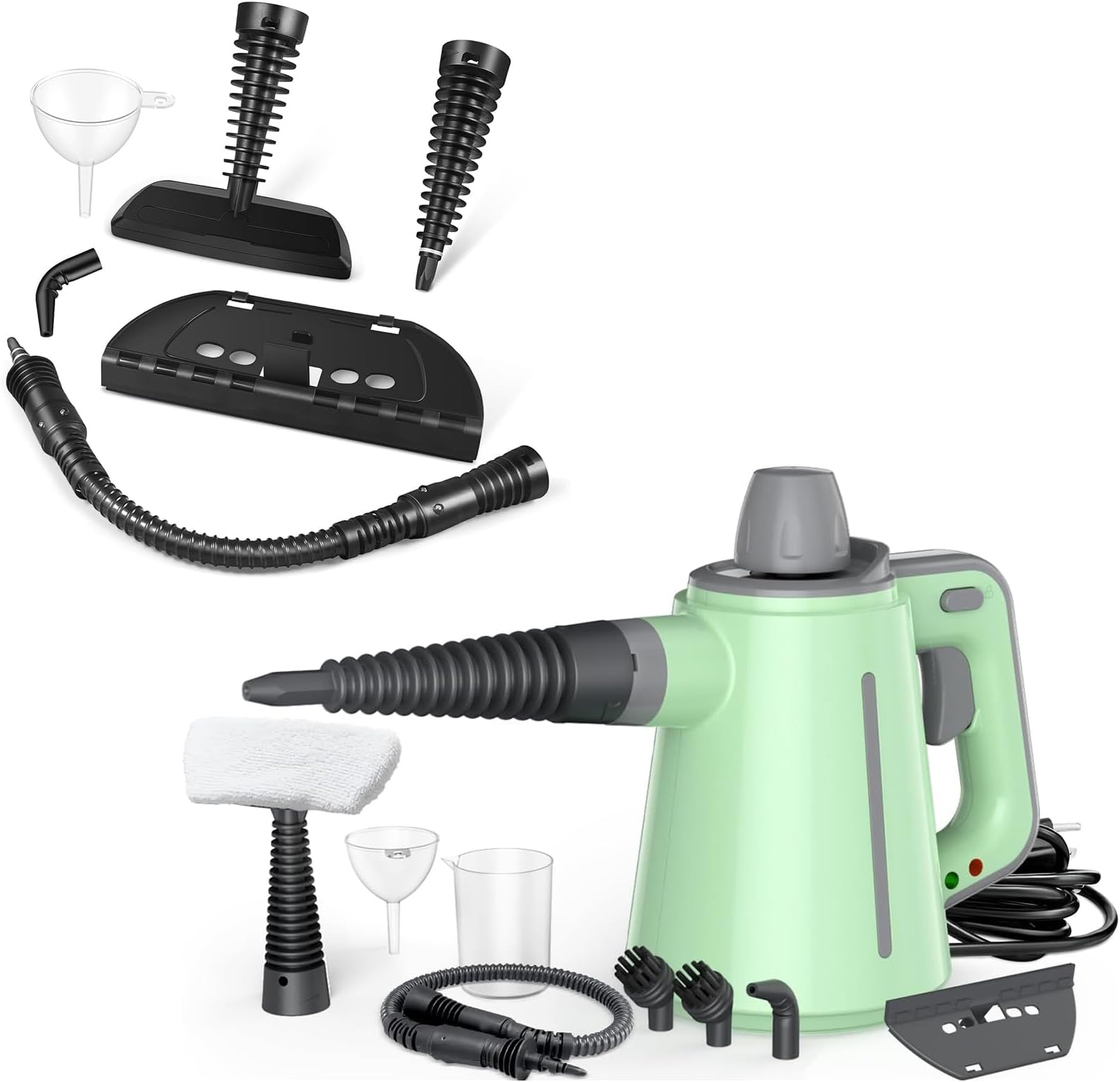 Amazon.com - Handheld Steam Cleaner & 6 PCS Steam Cleaner Accessories