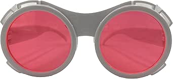 Amazon.com: White Black Sunglasses with Willy Wonka Frame Lenses Hyper ...