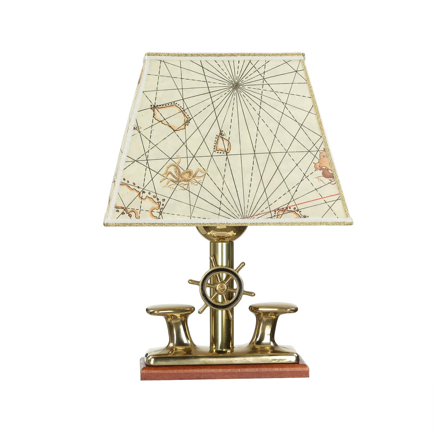 Nautical Chart Lamp Shade St Ives Designer Lampshade Waterfront