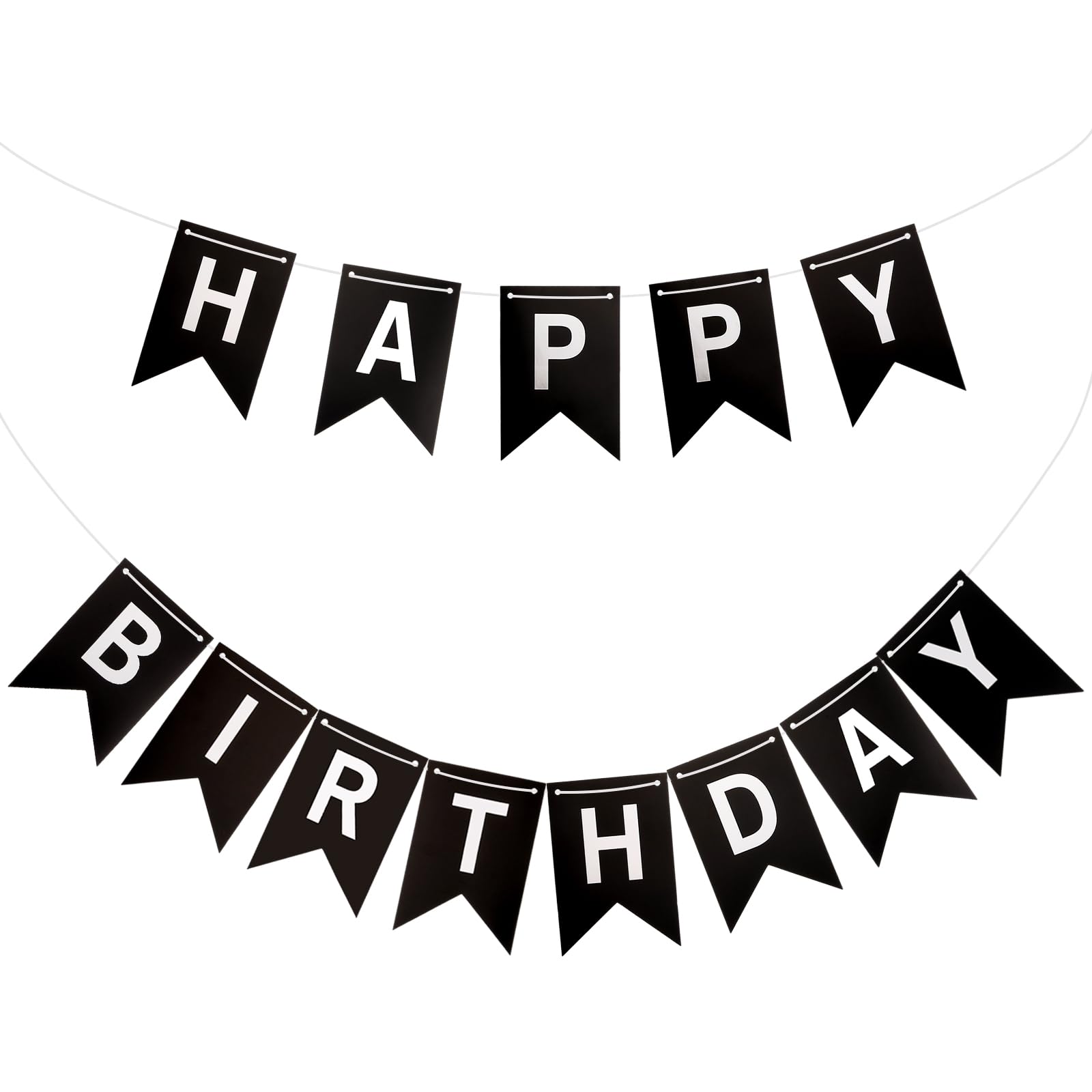 Black And White Clip Art Images Happy Birthday Sign