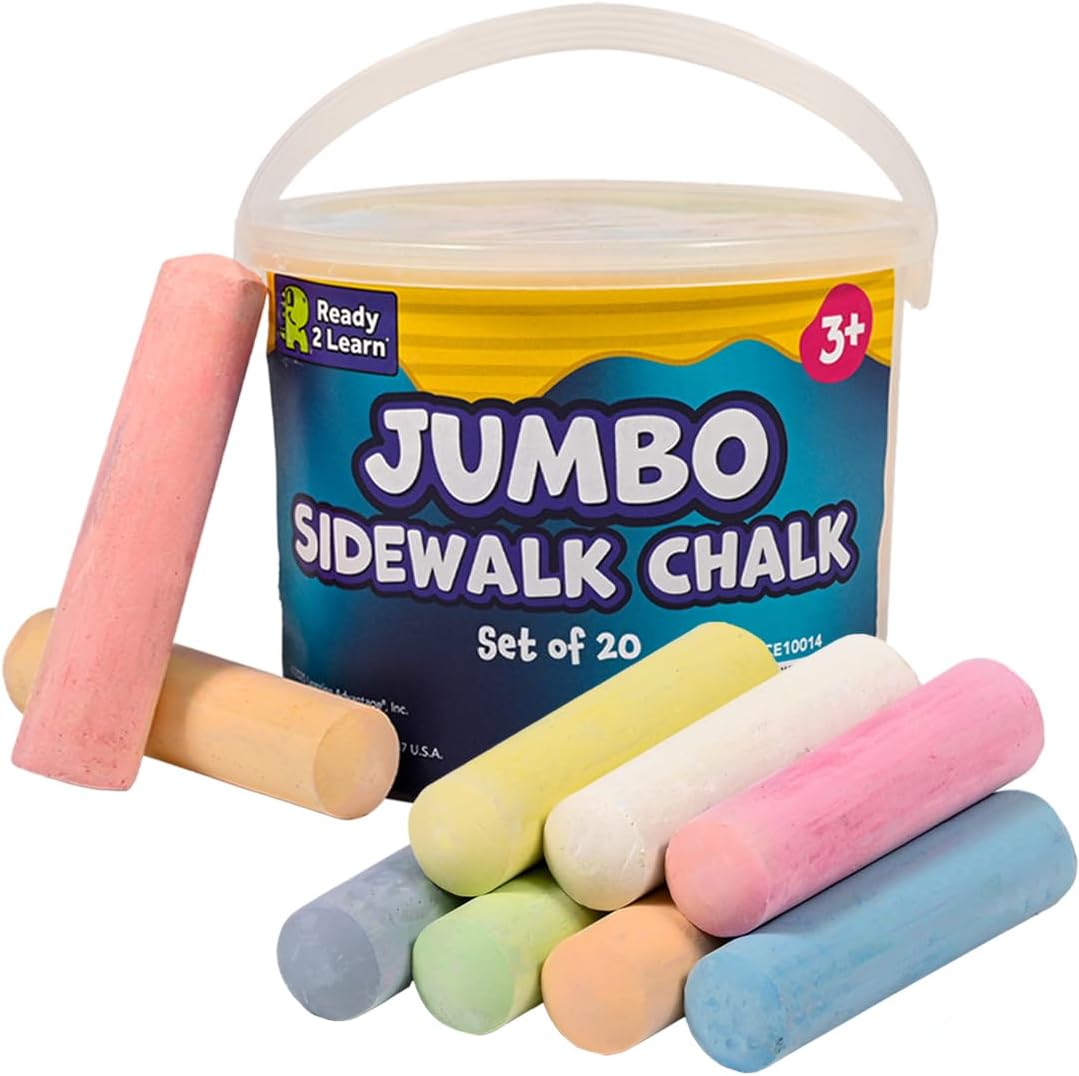 Amazon.com: ArtCreativity Popsicle Chalk - Set of 3 - Popsicle Shaped ...