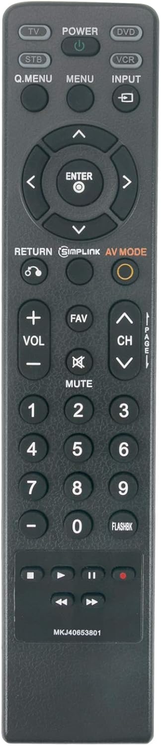 Amazon.com: New MKJ40653801 Remote Control for LG LCD TV 32LG30 ...