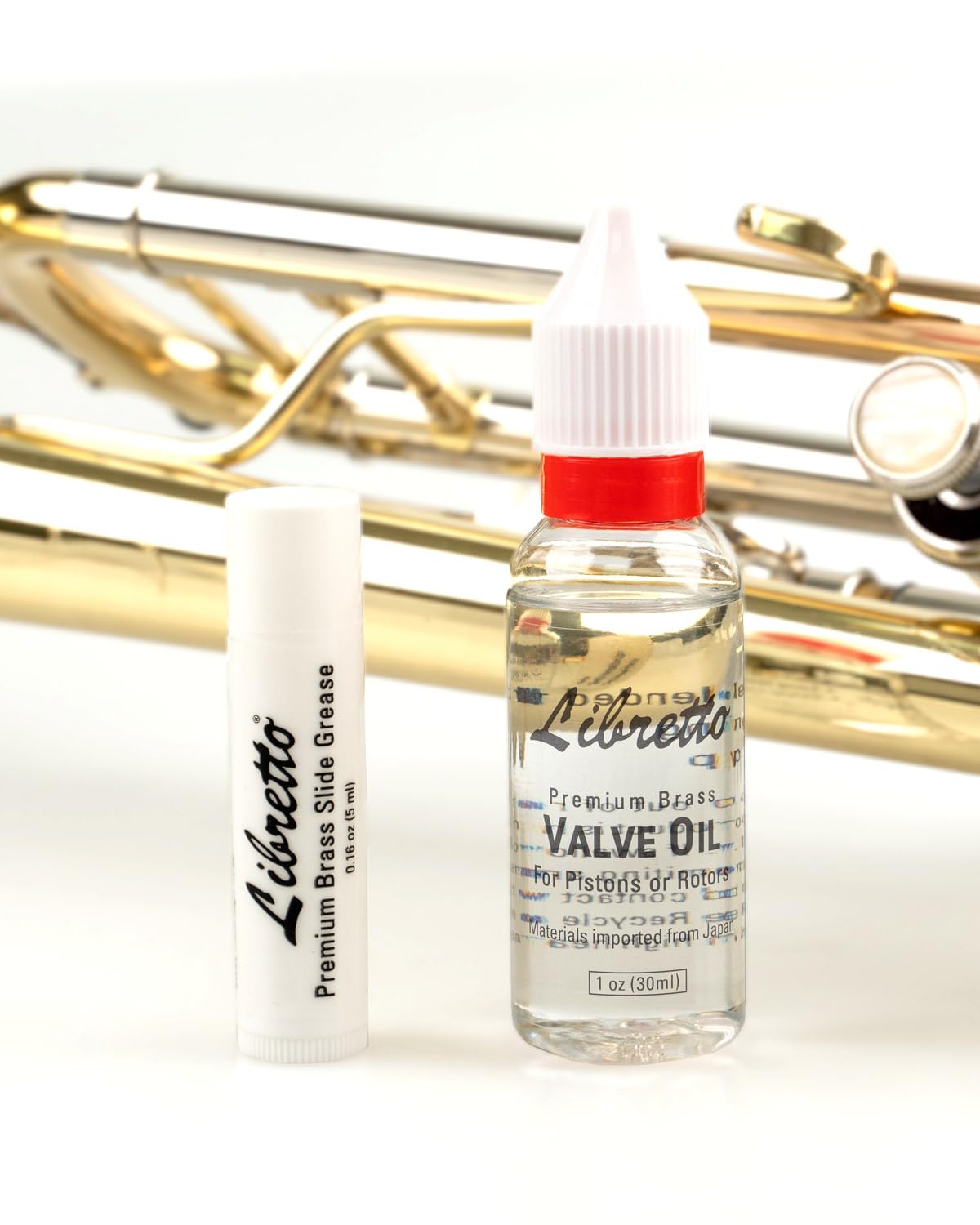 Amazon.com: Libretto Brass Lubricant Bundle, Set of 2, 1 oz Valve Oil ...