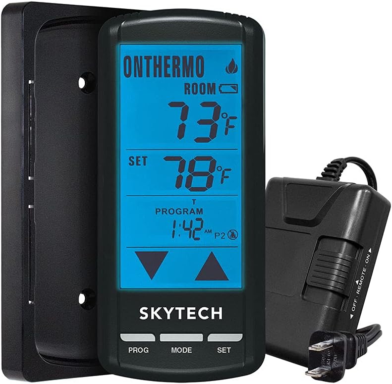 Amazon.com: Skytech 5320P Programmable Timer Thermostat Fireplace ...
