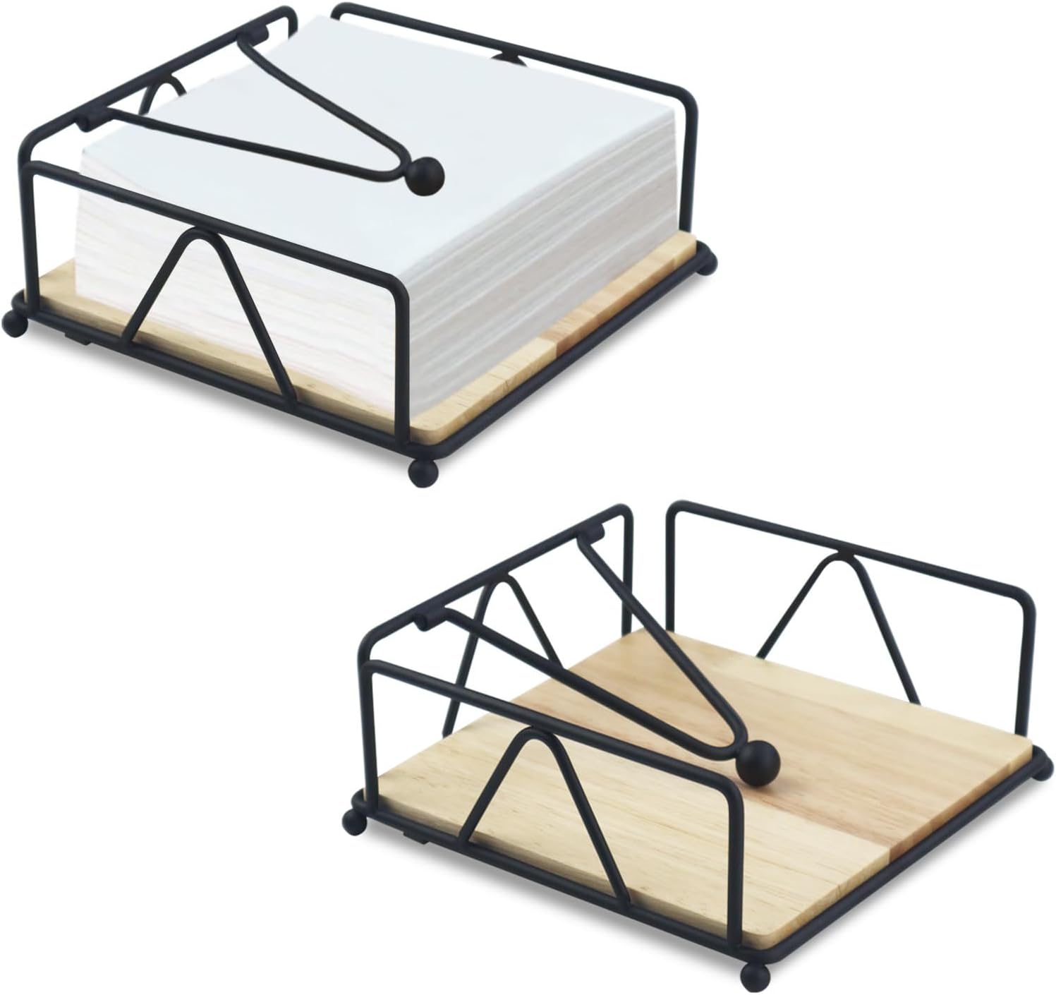 Amazon.com: 7UYUU Gold Napkin Holder for Table, Metal Flat Napkin ...