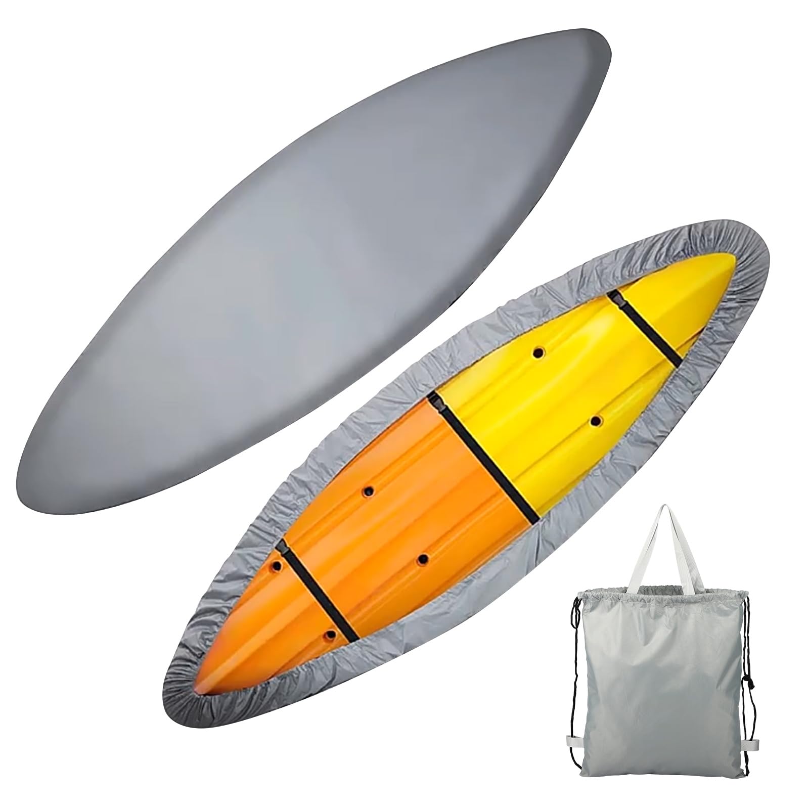 Outdoor Kayak Cover 10ft Kayak Cover 420D Oxford Cloth Kayak Cover for ...