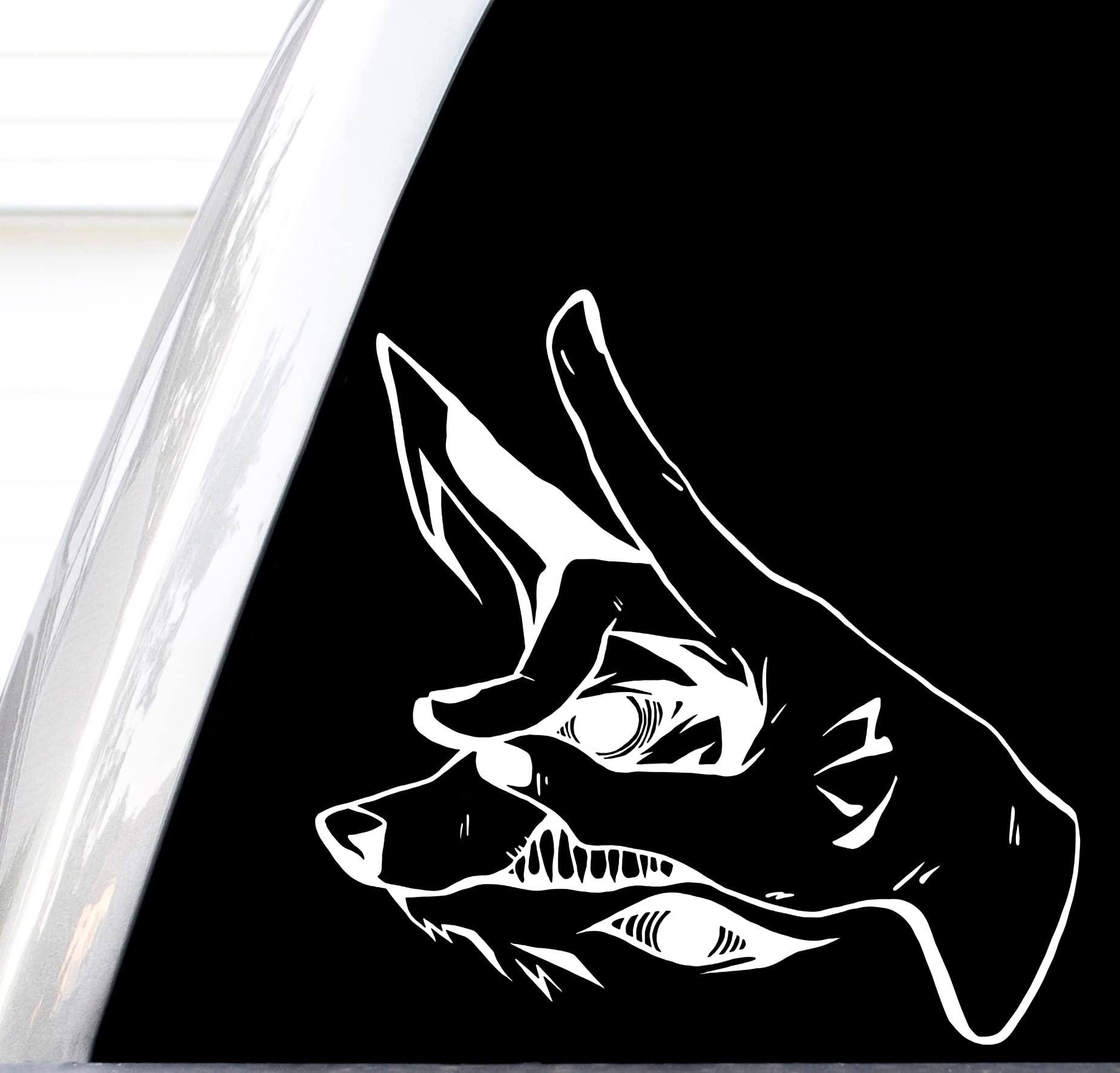 Amazon.com - Kon Sticker, Fox Devil Summoning Hand Symbol Decal, It's ...