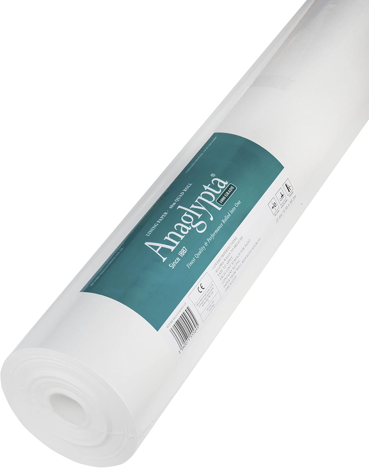 Amazon.com: Anaglypta® Lining Paper - 10m, 20m and 40m Rolls - Grades ...