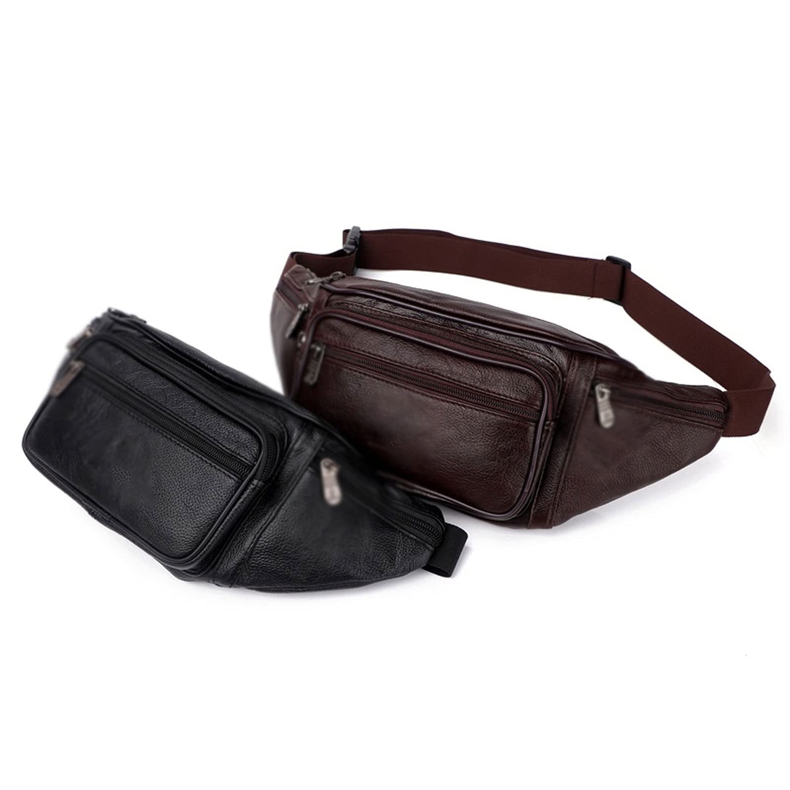 The Fanny Pack Classic Men's Leather Bum Bag – The Real