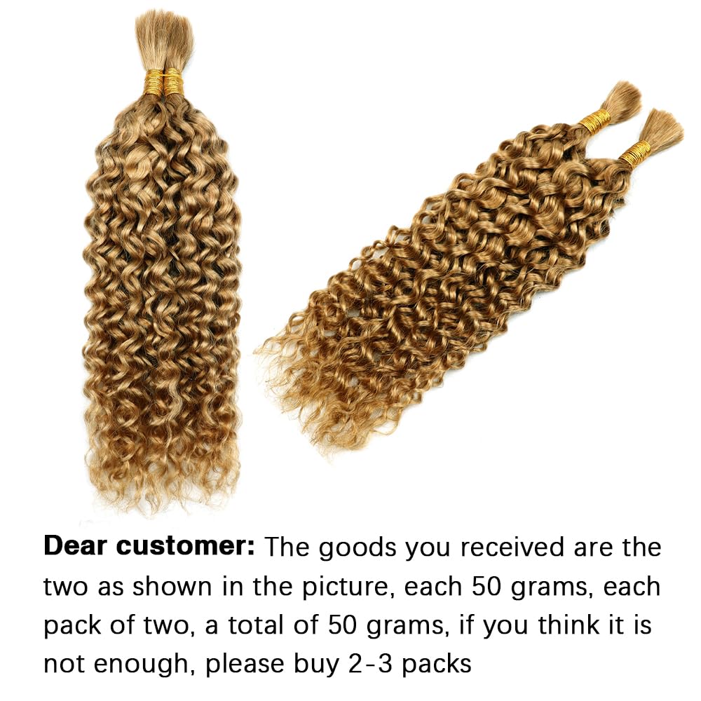 Snapklik.com : Cecycocy Wtater Wave Human Braiding Hair 100g Two ...