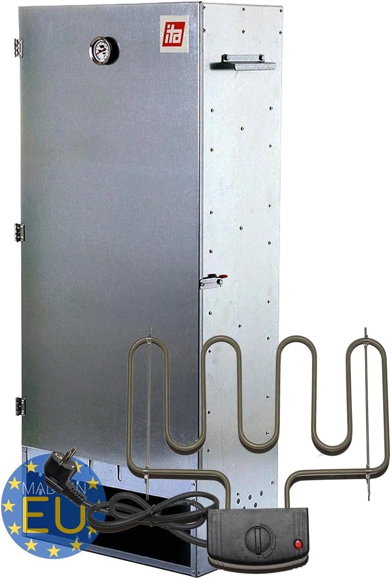 ITA Elektrischer Räucherofen 7003 - Premium XL Räucherschrank 111 cm ...