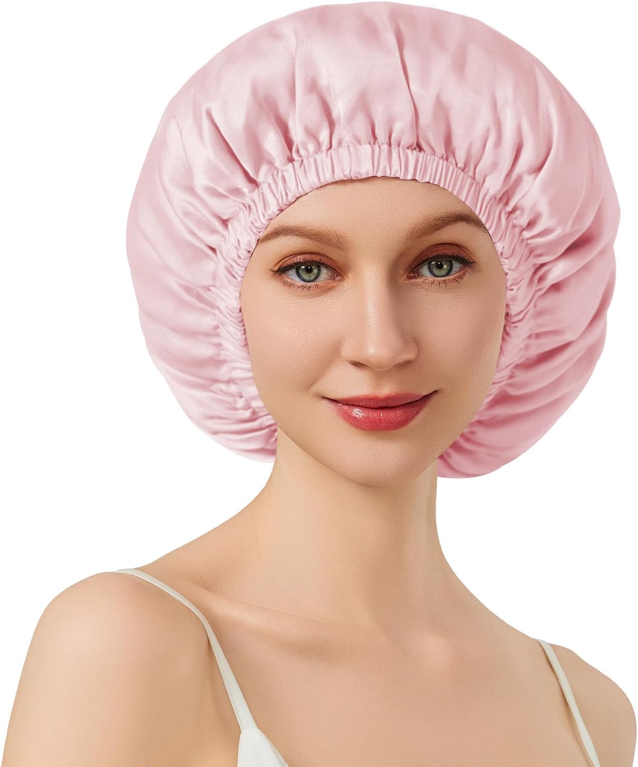 Amazon.com : Miss Adola Silk Bonnet for Women - Mulberry Silk Sleep Cap ...