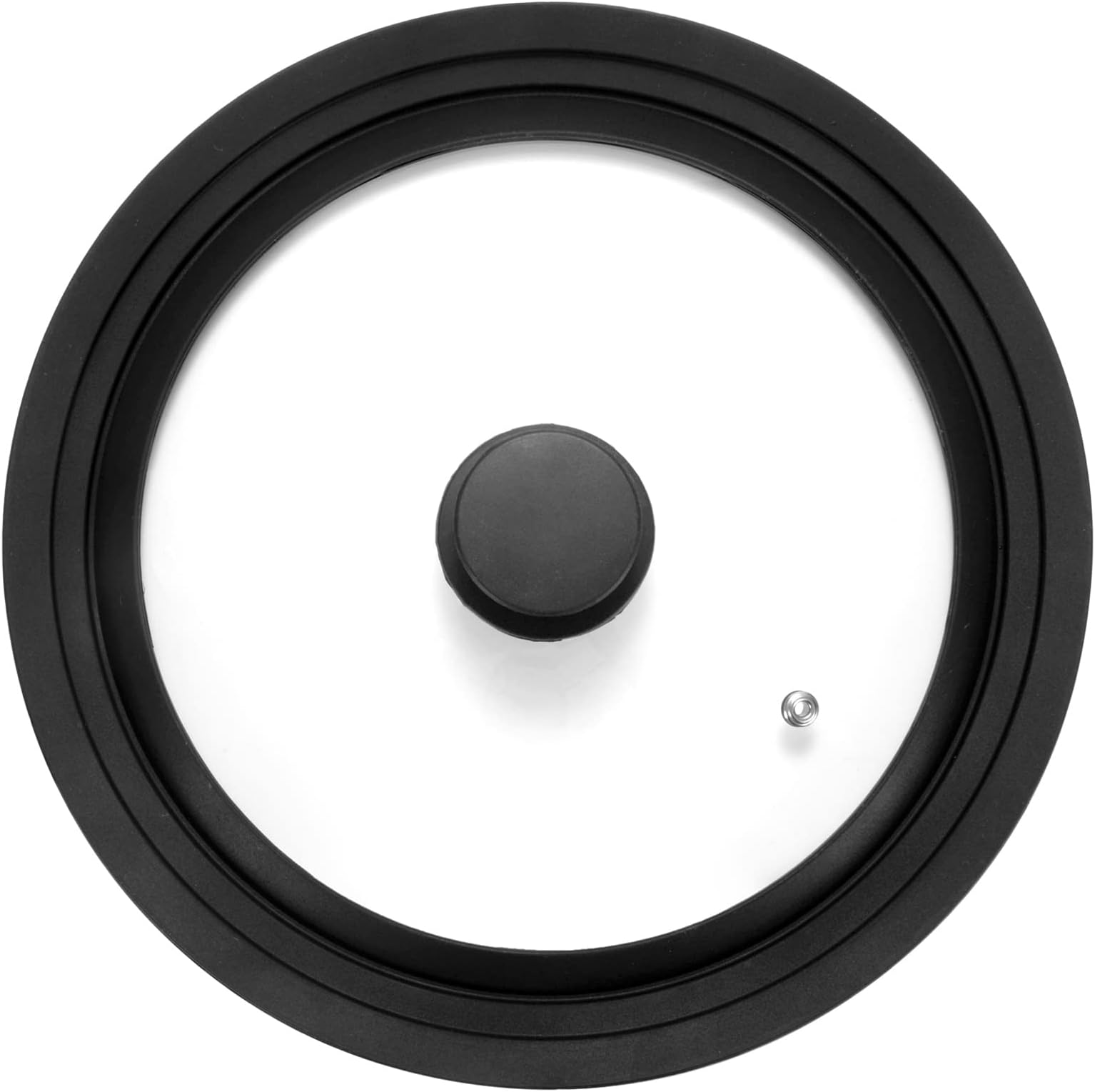 Universal Lid for Pots, Pans and Skillets - Tempered Glass with Heat ...
