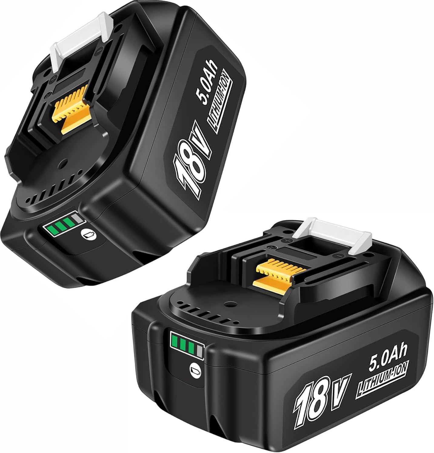 Anechka 18V Battery for Makita 18v Cordless Tools Battery, 2Packs 18V ...