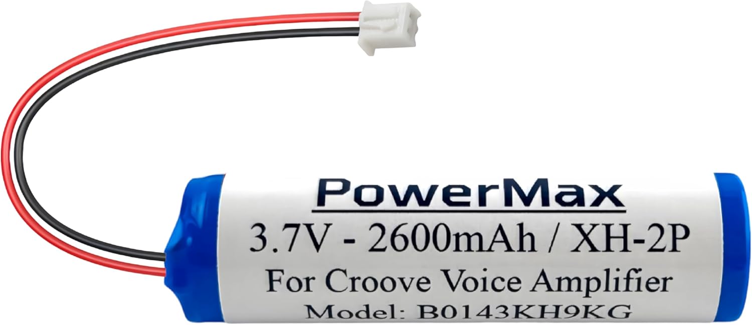 Amazon.com: 3.7V 2600mAh Compatible with Croove Rechargeable Lithium ...