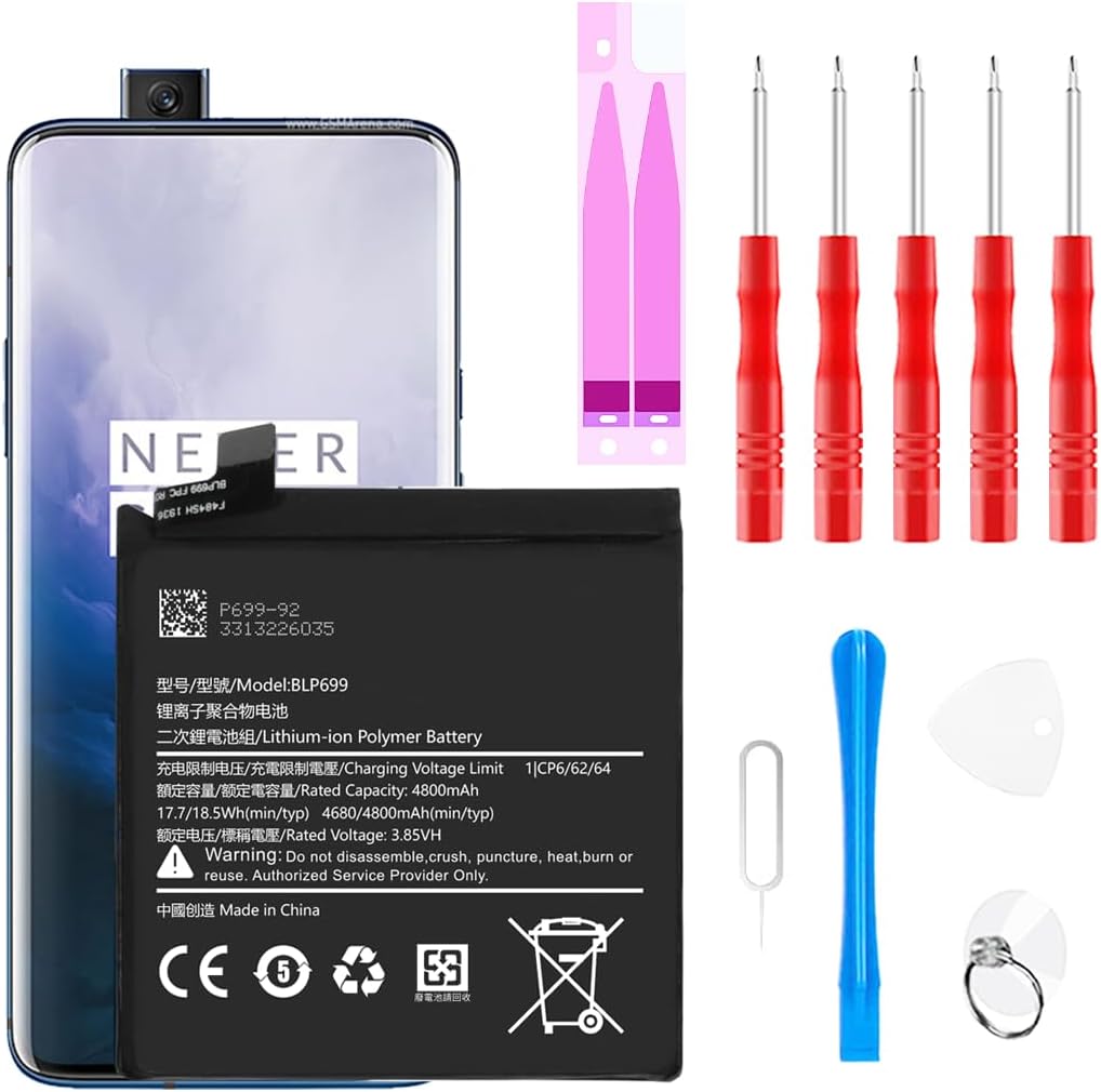 Amazon.com: Qoutmcuy BLP699 Battery,New Upgraded Replacement Battery ...