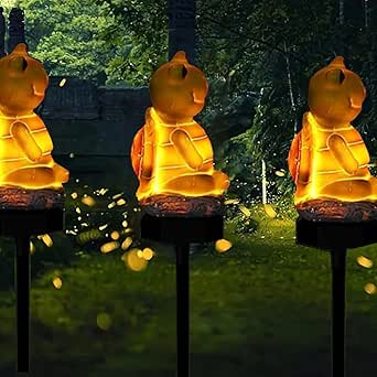 Garden Outdoor Solar Ground Insert Light, Resin Turtle Solar LED Light ...