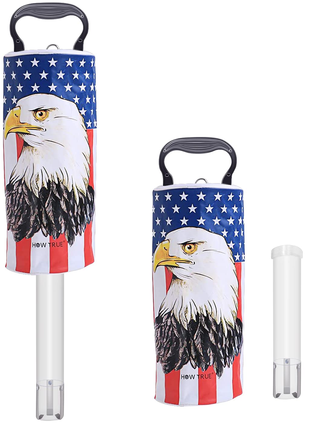 HOW TRUE Golf Ball Retriever,Golf Ball Shag Bag,Holds 70 Balls 29.3 ...