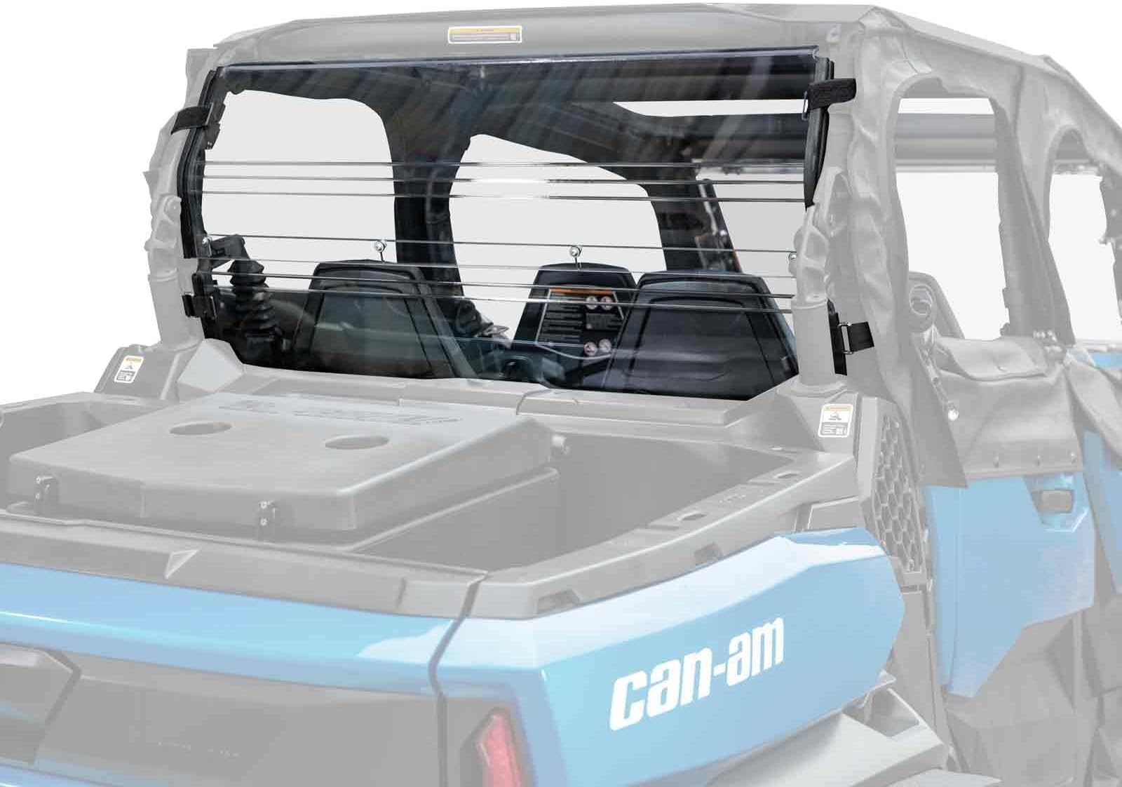 Amazon.com: SuperATV Vented Full Windshield for a 2011-2020 Can-Am ...