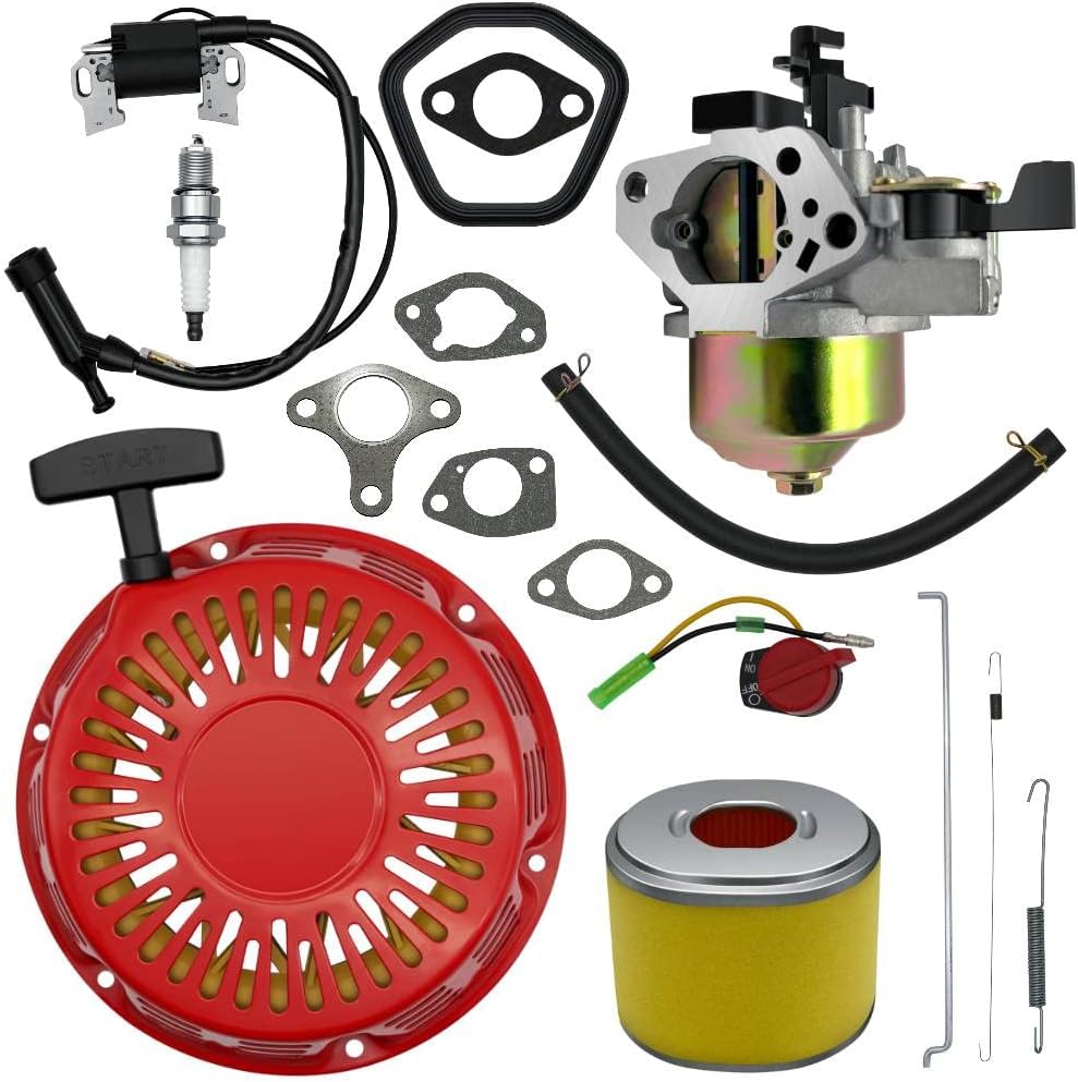 Amazon.com : Strongthium GX340 GX390 Tune Up Parts Carb Kit for Honda ...