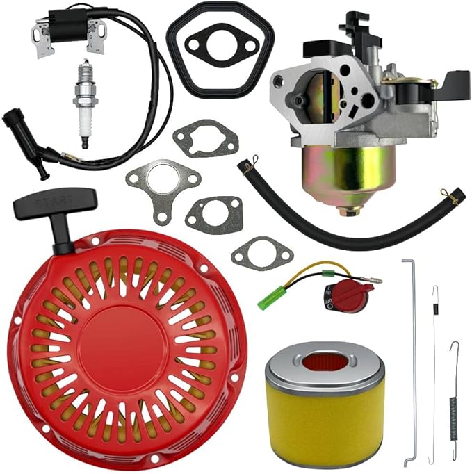 Amazon.com : Strongthium GX340 GX390 Tune Up Parts Carb Kit for Honda ...