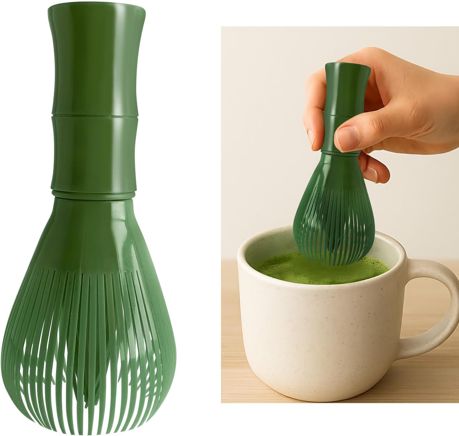 Traditional Reusable Matcha Whisk for Matcha Tea,Resin Matcha Whisk for ...