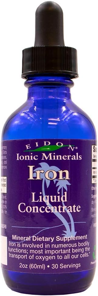 Amazon.com : Eidon Iron Liquid Concentrate - Liquid Iron Supplement for ...