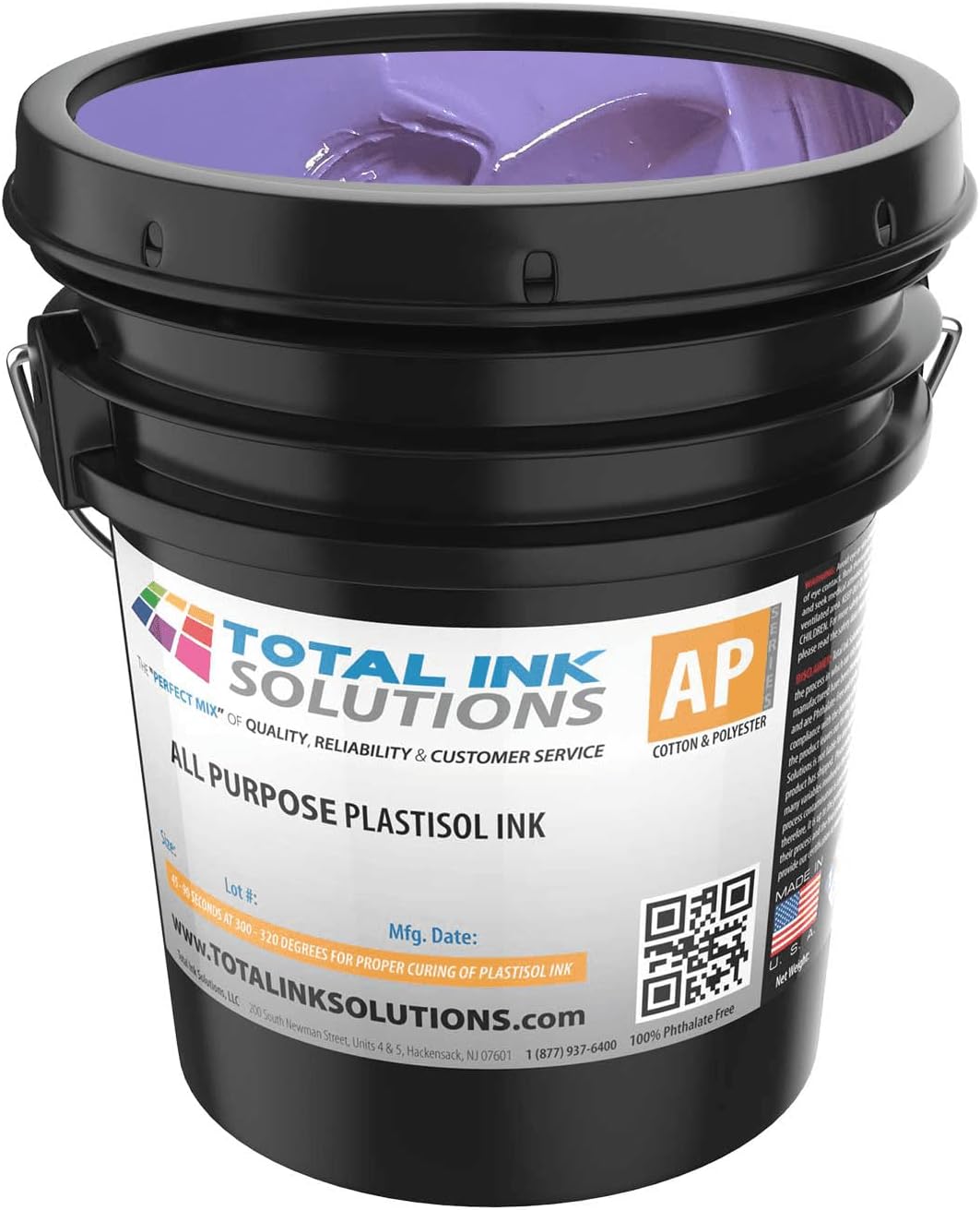 Amazon.com : All Purpose Plastisol Ink - 5 Gallon (Periwinkle) : Arts ...