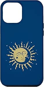 Amazon.com: iPhone 12 Pro Max Celestial Sun Moon w Stars 90s Witch ...