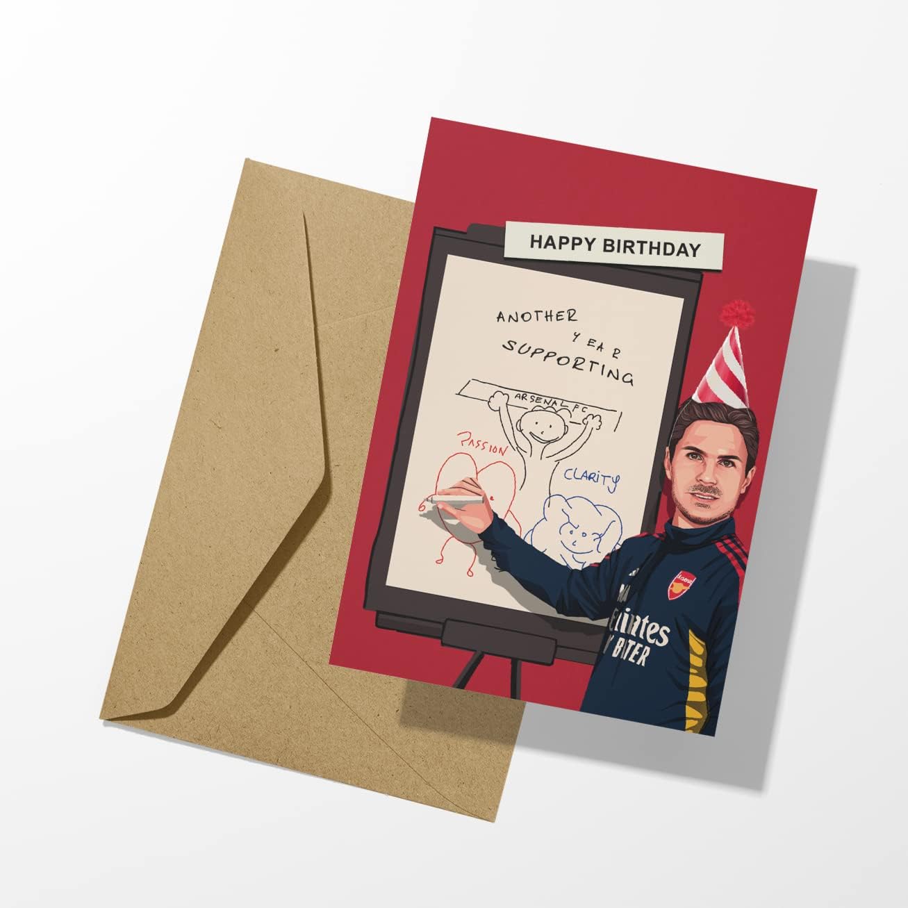 Humour Blank/Birthday Greeting Card (PLK4456) - Football Supporter ...