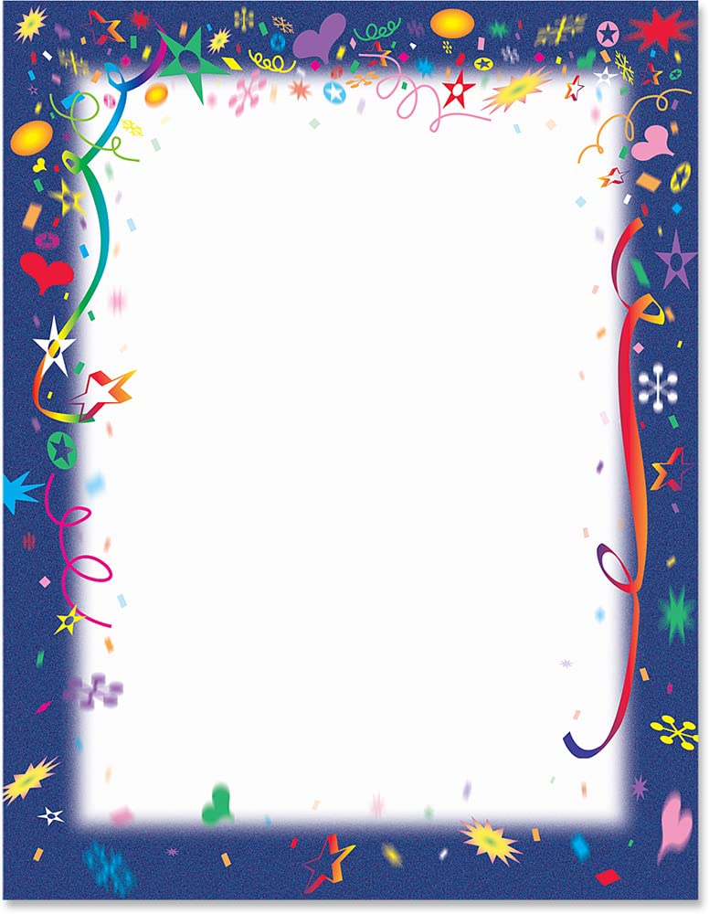 Amazon.com : Paperdirect Confetti Shapes Celebration Birthday Theme ...