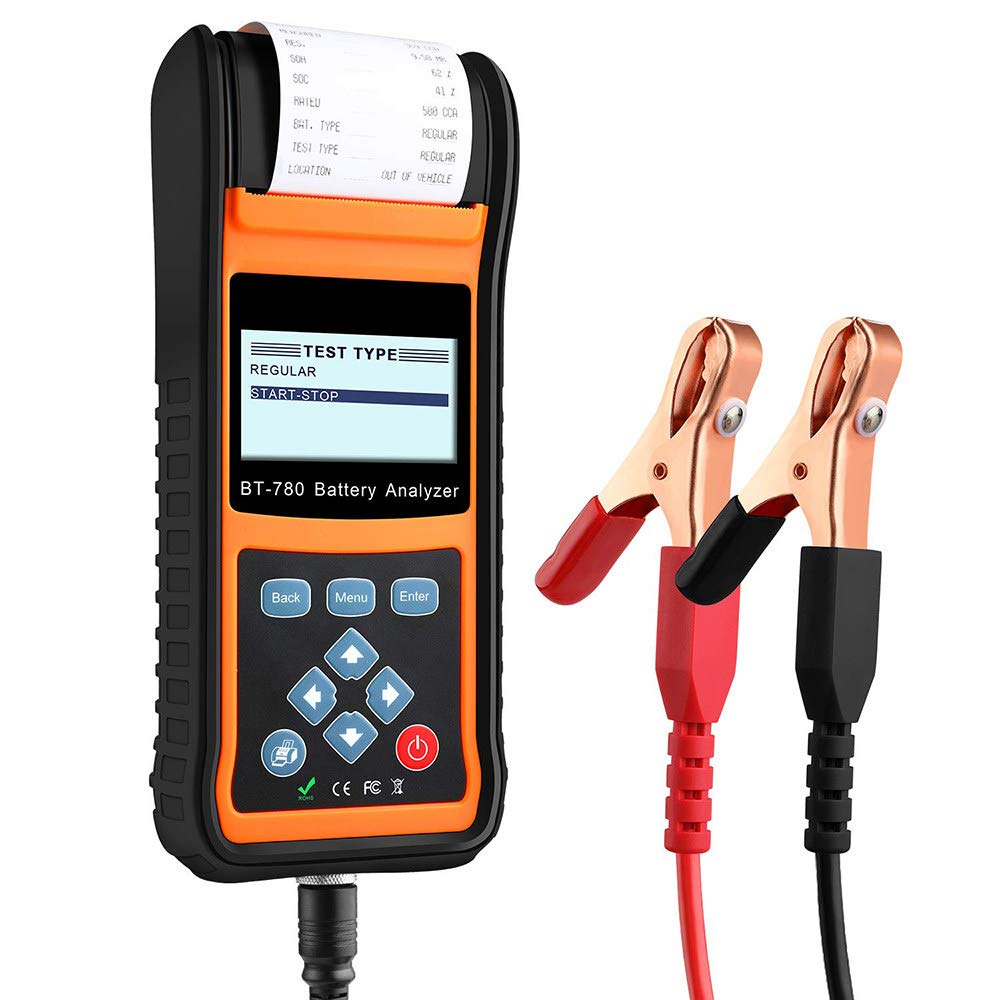 Buy Battery Tester 12V 24V Car Battery Load Analyzer Starting and ...