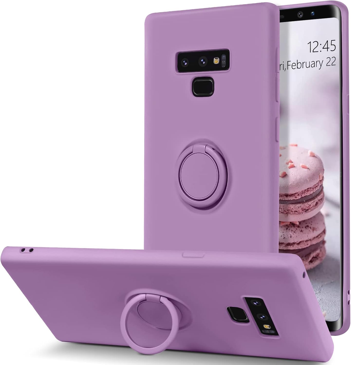 Amazon.com: Telaso for Samsung Galaxy Note 9 Case, Slim Liquid Silicone ...