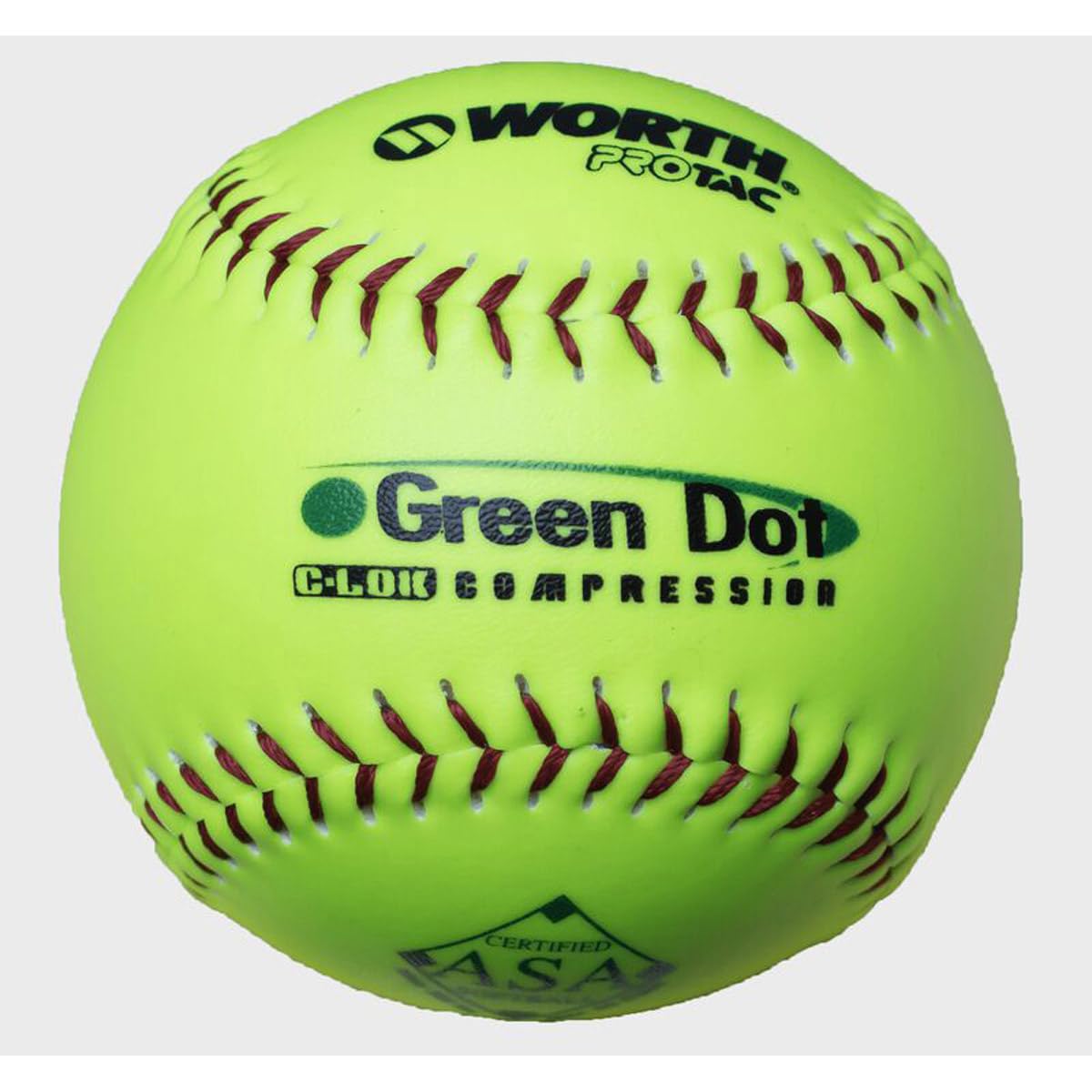 Snapklik.com : Worth Slowpitch Softballs USA / ASA Approved 12 Count 11 ...