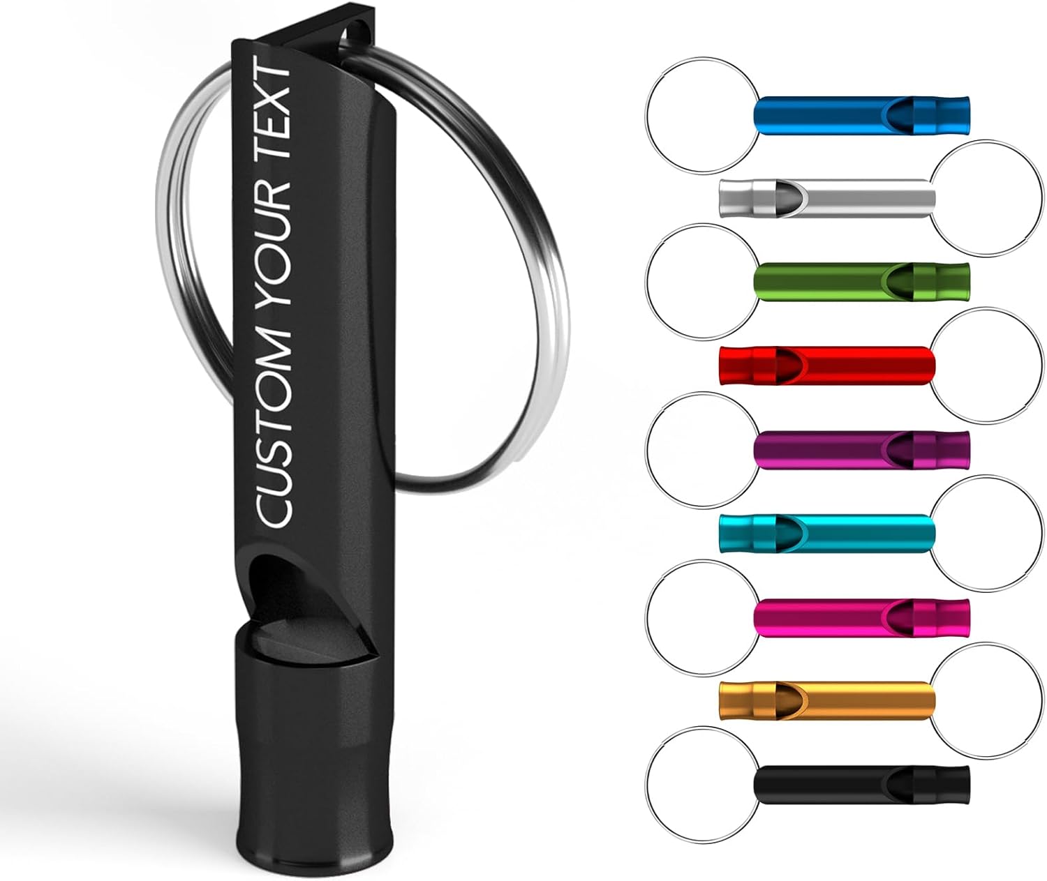 Amazon.com : zoragarria 20Pcs Custom Emergency Whistle, Personalized ...