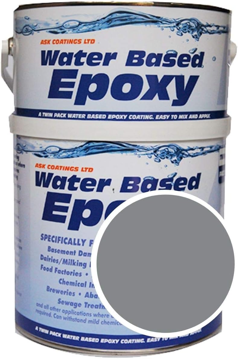 Damp Proof Epoxy Resin Water Based Paint for Garages, Walls, Basements ...