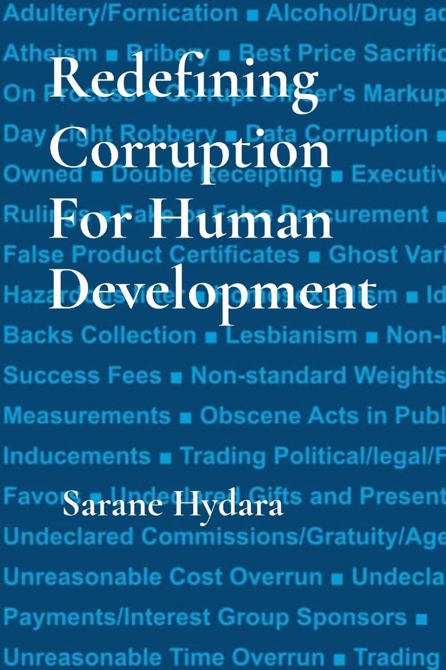 Buy Redefining Corruption For Human Development Book Online at Low ...