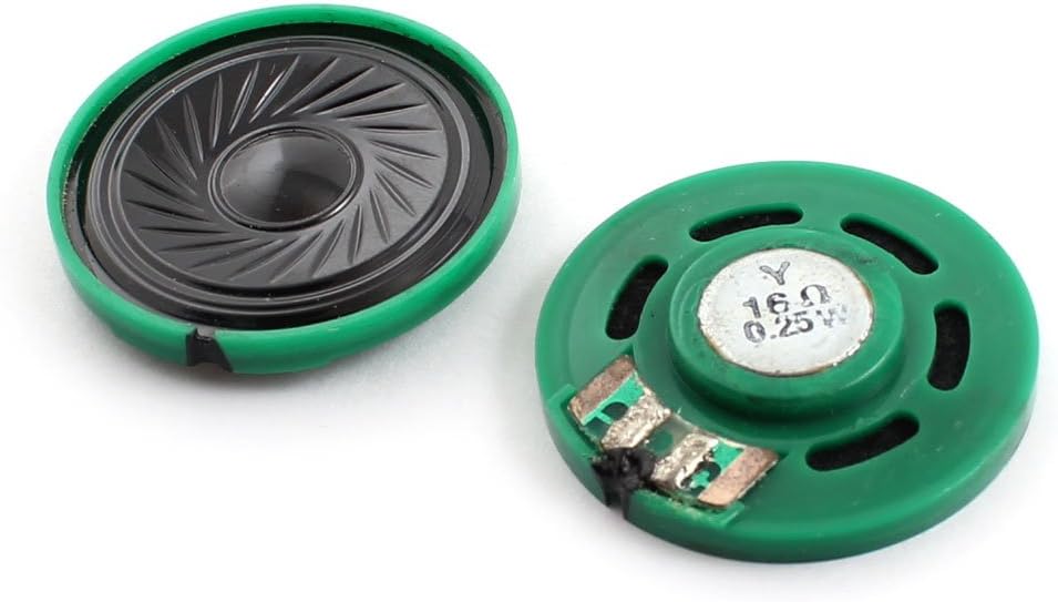 Amazon.com: Aexit 2Pieces 0.25W Speaker Repair 16 Ohm Magnetic ...
