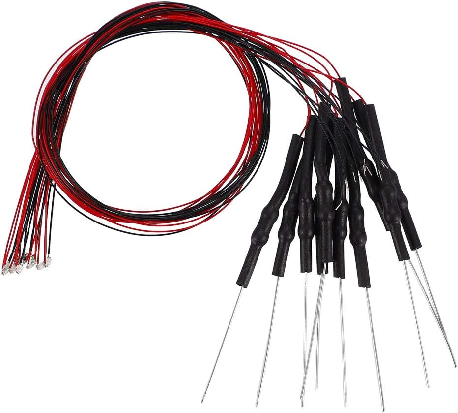 Amazon.com : uxcell 10pcs Prewired 0603 Blue Surface Mounted Devices ...