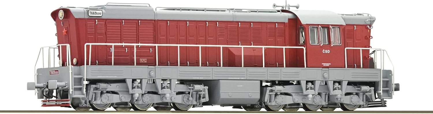 Amazon.com: Roco Diesel Locomotive - Diesellokomotive - Class T 669 ...