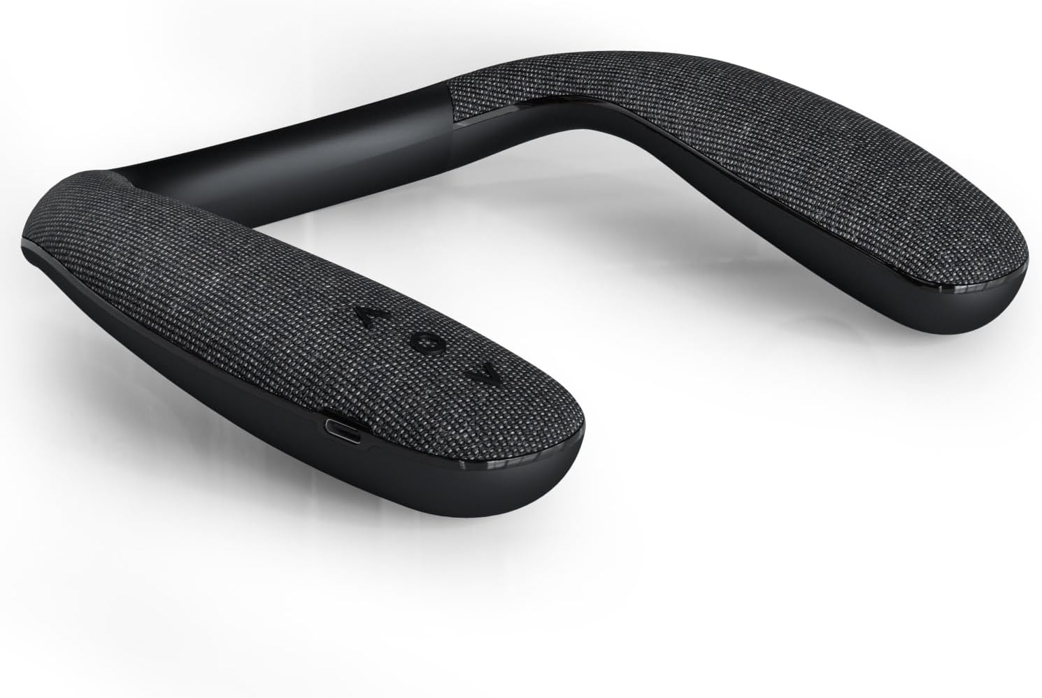 VANPEUSO Neckband Speakers - Built-in mic, 12H Playtime, Type-C Quick ...